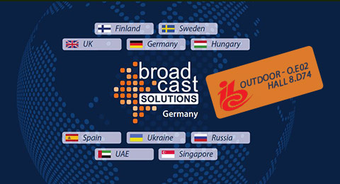 IBC 2018 (O.E02 / 8.D74) – Broadcast Solutions Moves to the Future with ...
