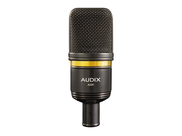 Audix Introduces the A231 Studio Vocal Microphone: The New Gold ...